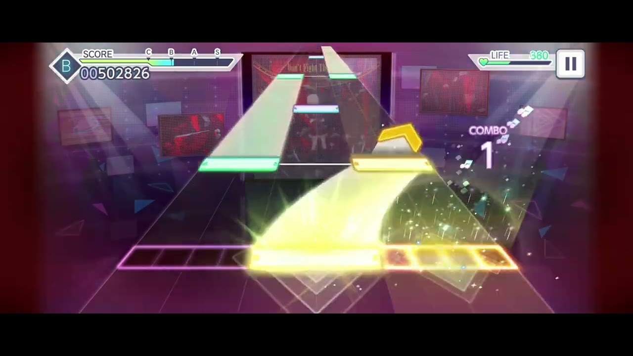 trying to clear don't fight the music in pjsk - YouTube