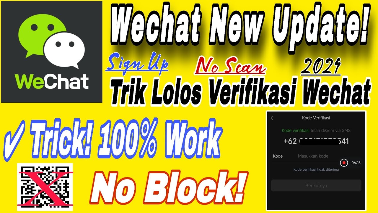 WORK!!! Sign Up Wechat！Cara Mudah Daftar wechat No scan Terbaruuu ...