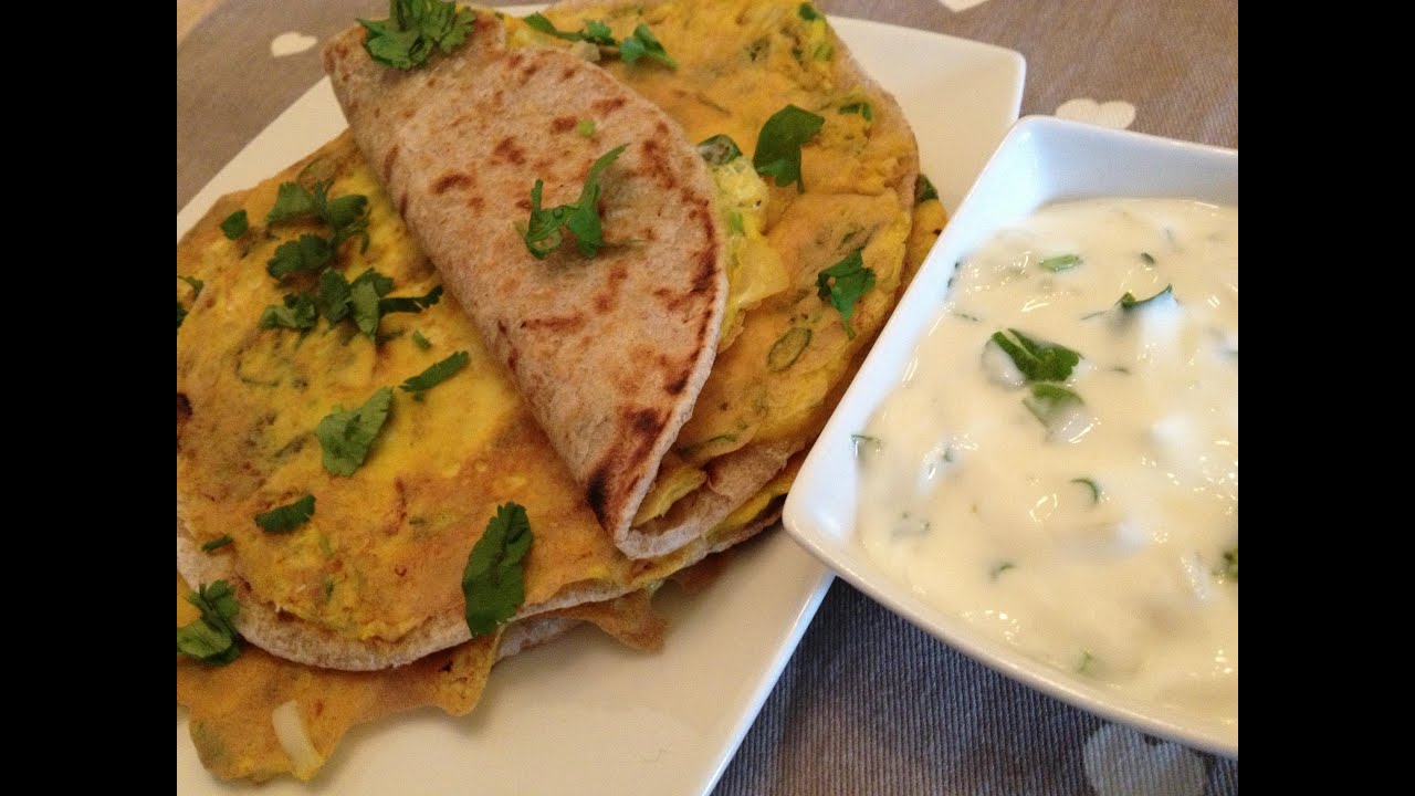Egg Recipes - Egg Chapati - Indian Recipes - Monica - YouTube