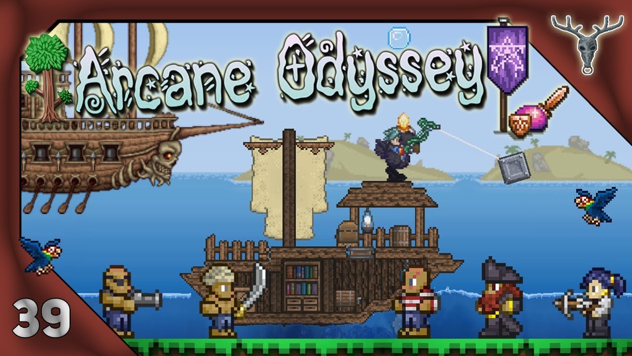 Terraria | Arcane Odyssey - Part 39: Pesky Pie-rats - YouTube