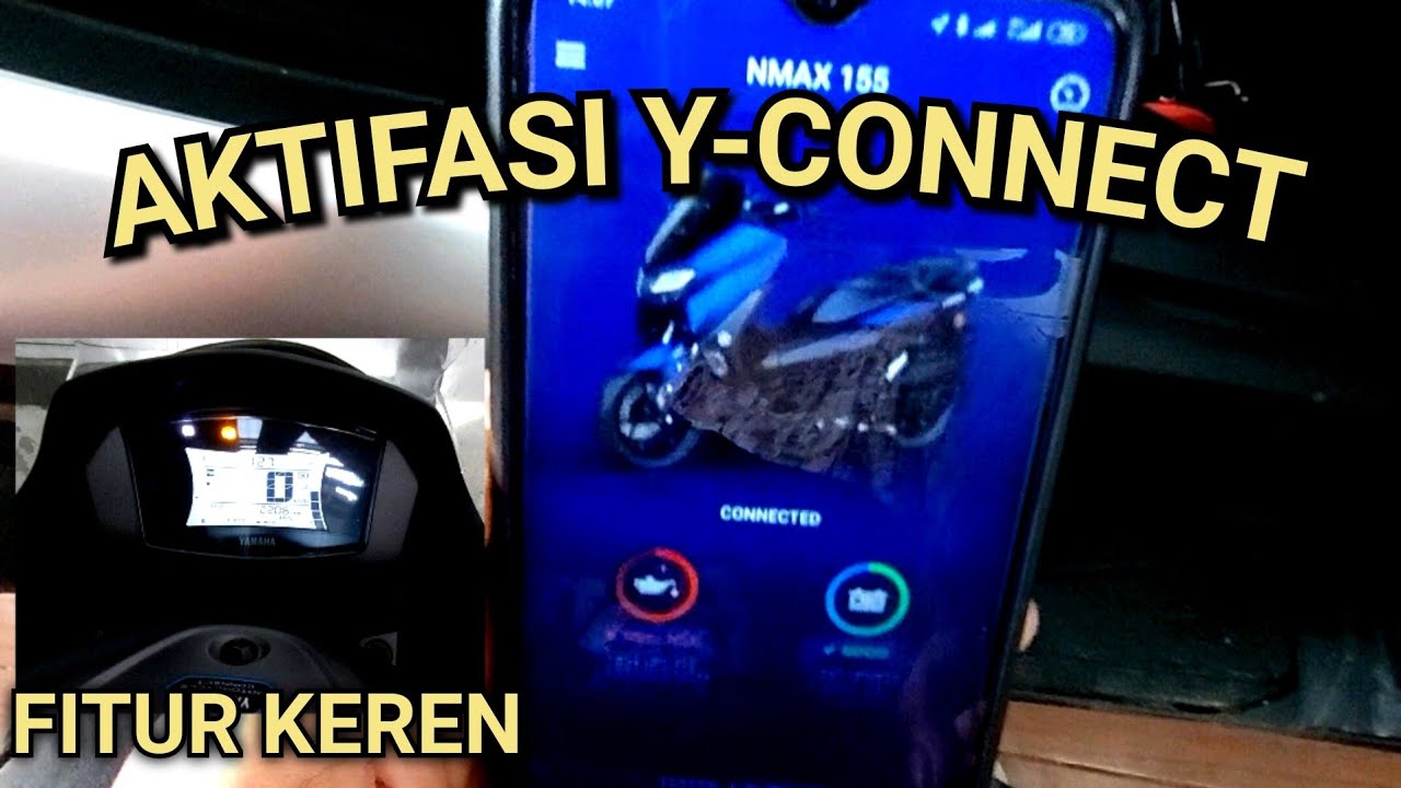 Y CONNECT YAMAHA NEW NMAX || CARA AKTIFKAN Y CONNECT - YouTube