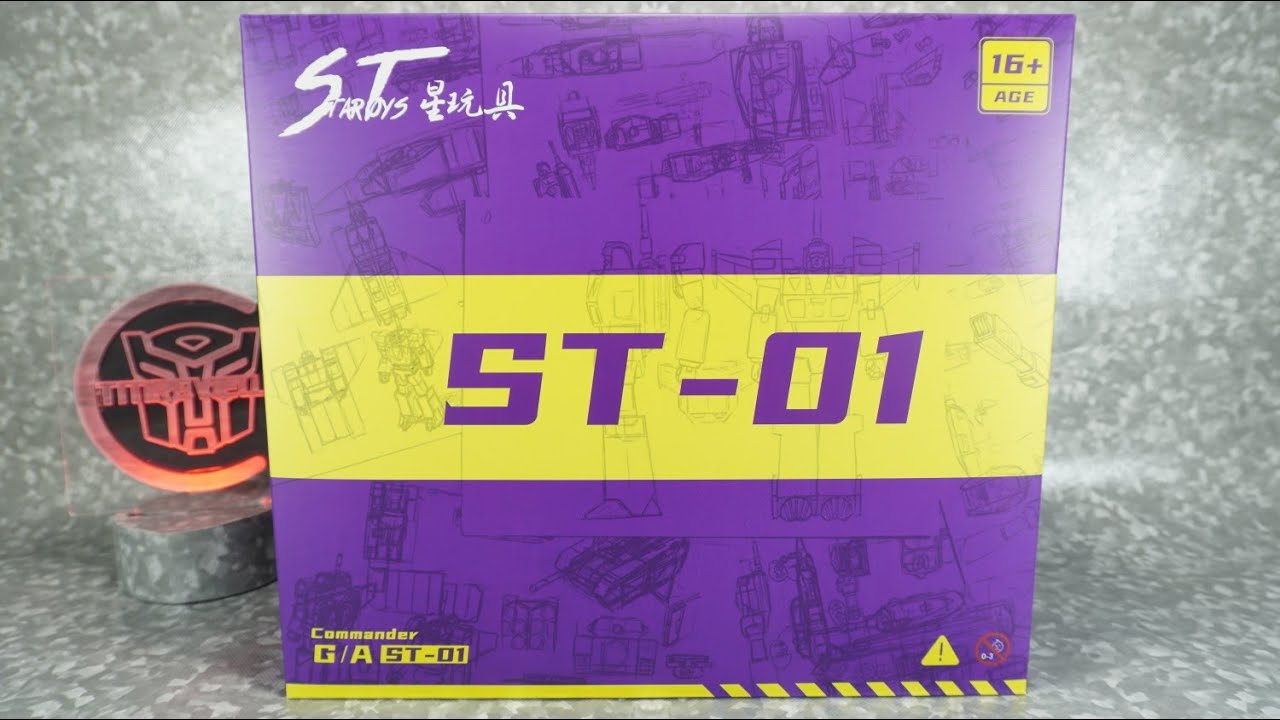 Unboxing: Star Toys ST-01 Commander Lightning (Blitzwing) - YouTube