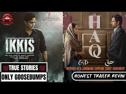 Ikkis Trailer Review | Haq Trailer Review | Ikkis and Haq Trailer ...