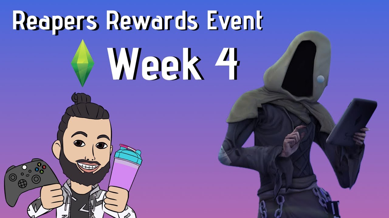 The Sims 4 - Reaper Rewards Event Week 4 💀 Completed + Download - YouTube