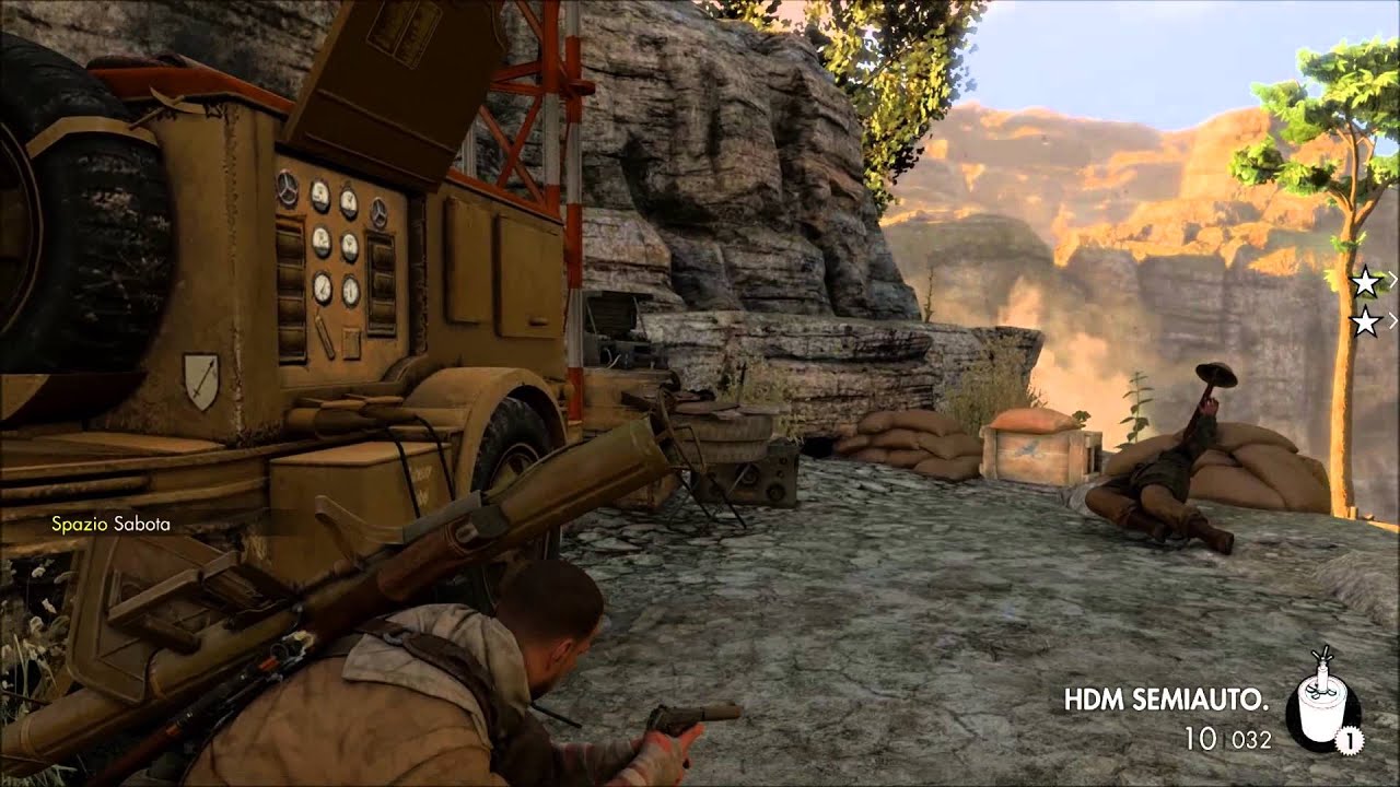 Sniper Elite 3 Halfaya Pass Authentic Difficulty Walkthrough FULL HD ...