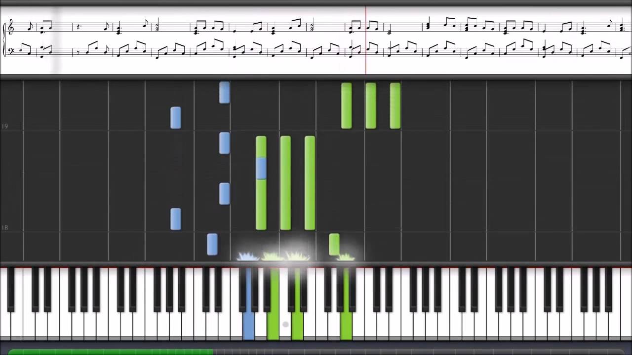 The Hanging Tree piano tutorial - Hunger Games [Synthesia] - YouTube