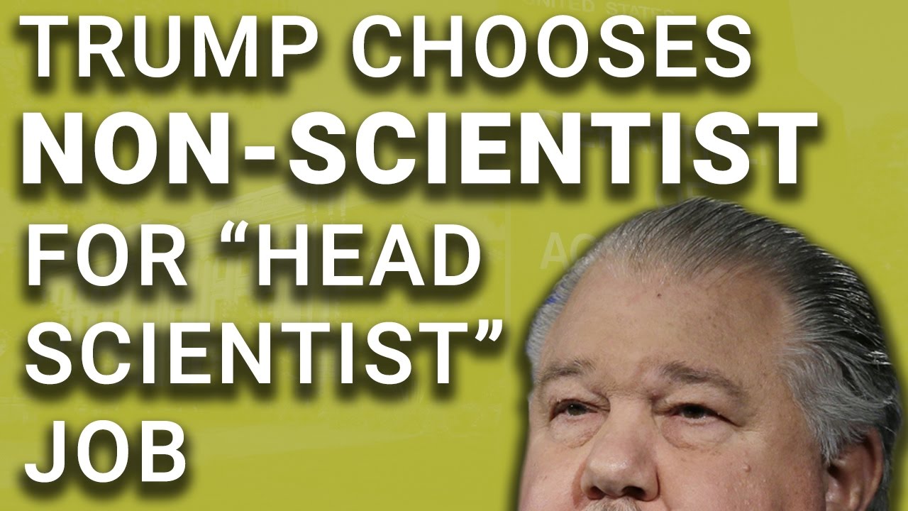 Trump Chooses Right-Wing Radio Host as USDA "Head Scientist" - YouTube