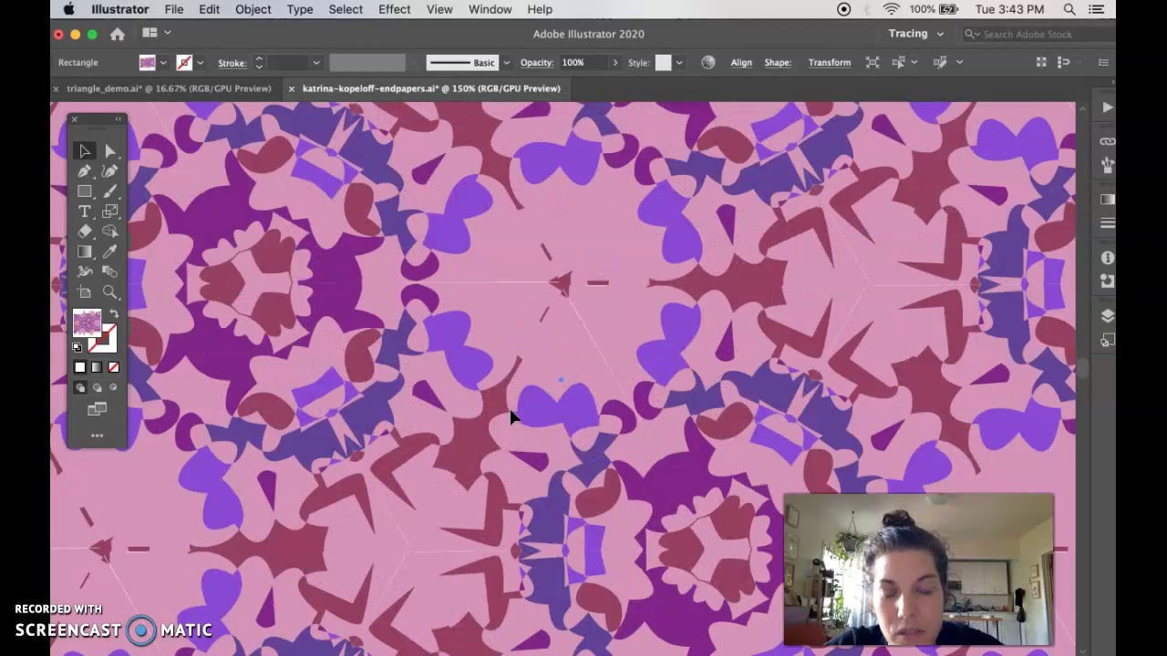 Move Pattern inside Object - YouTube