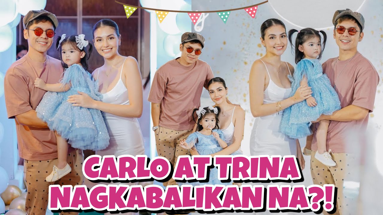 CARLO AQUINO AT TRINA CANDAZA NAGKABALIKAN NA NGA BA PARA SA KANILANG ...