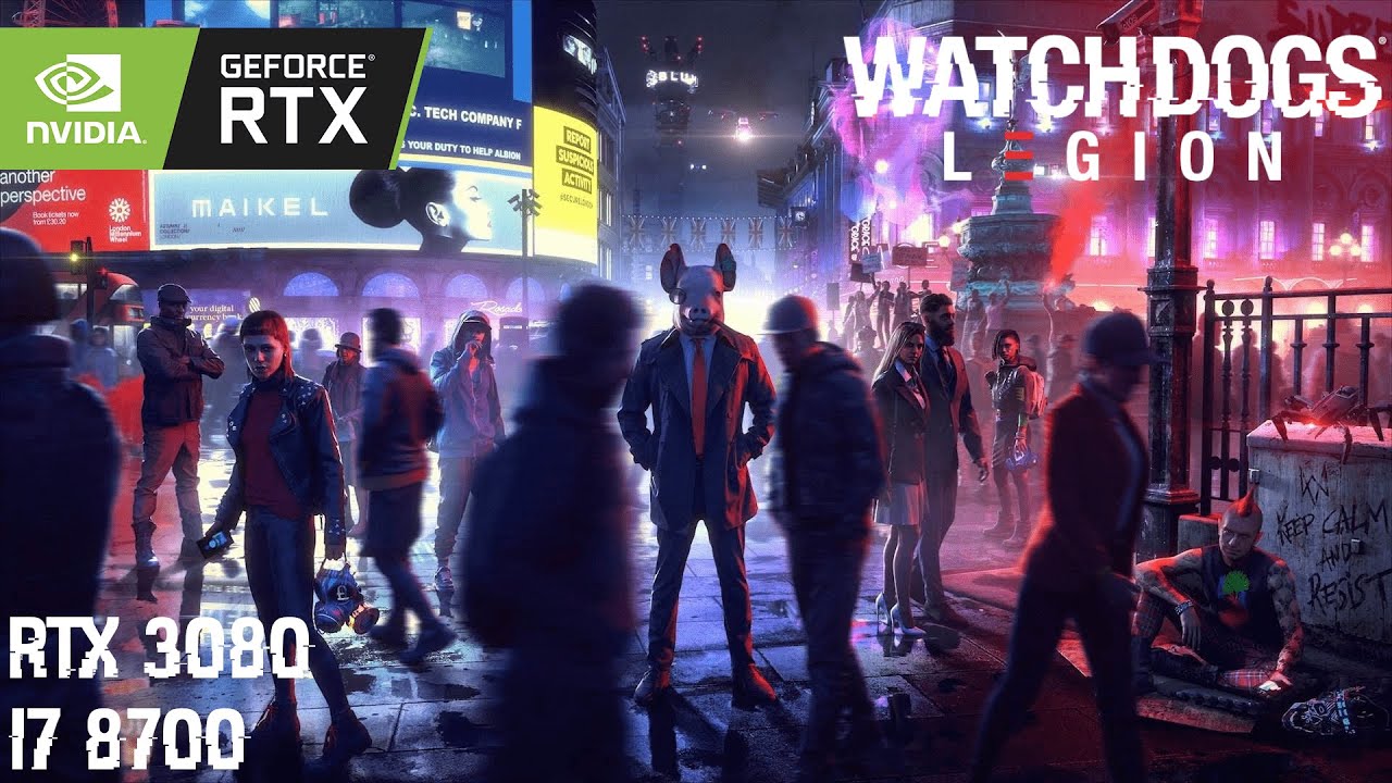 Watch Dogs: Legion MAXED OUT |1440p| (RTX 3080/i7 8700) - YouTube