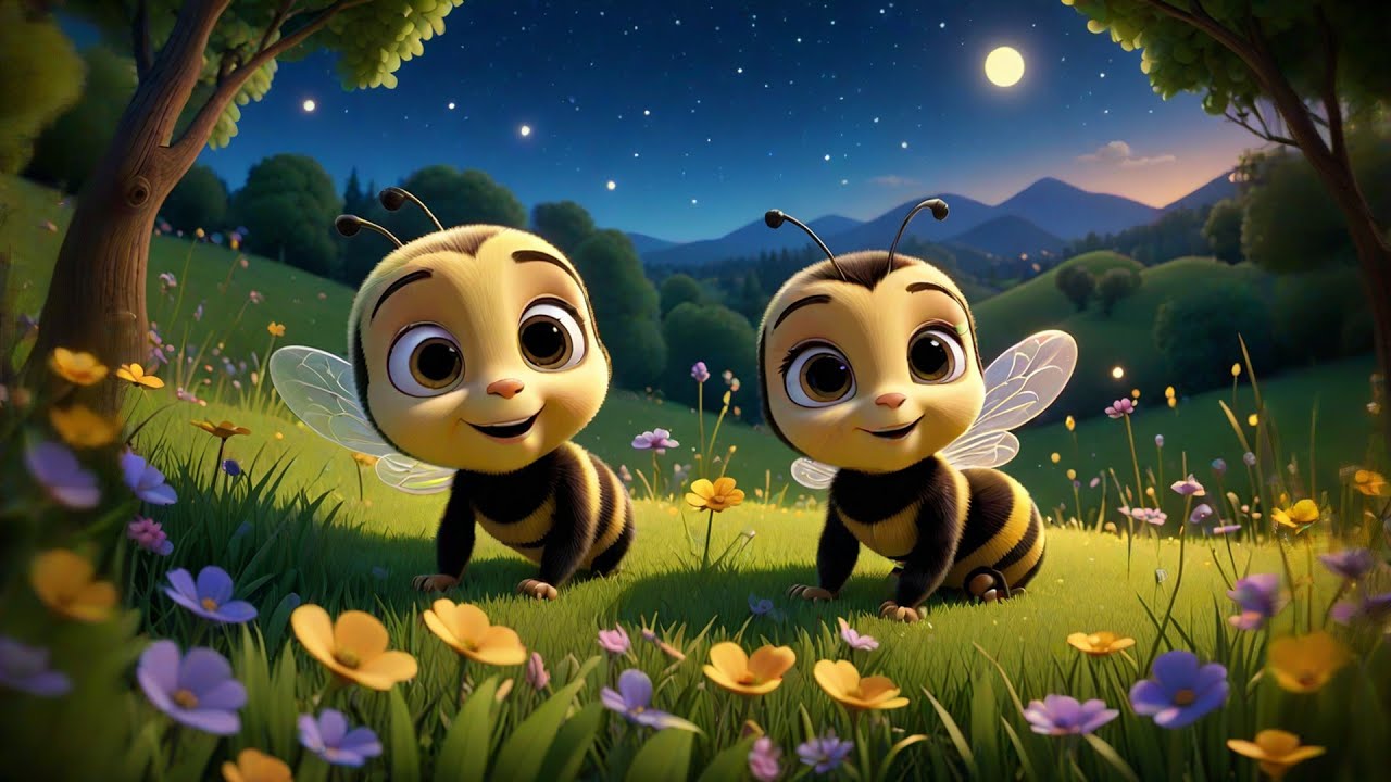 Three Baby Bees Buzz and Count | Fun Bee Counting Song for Kids ...