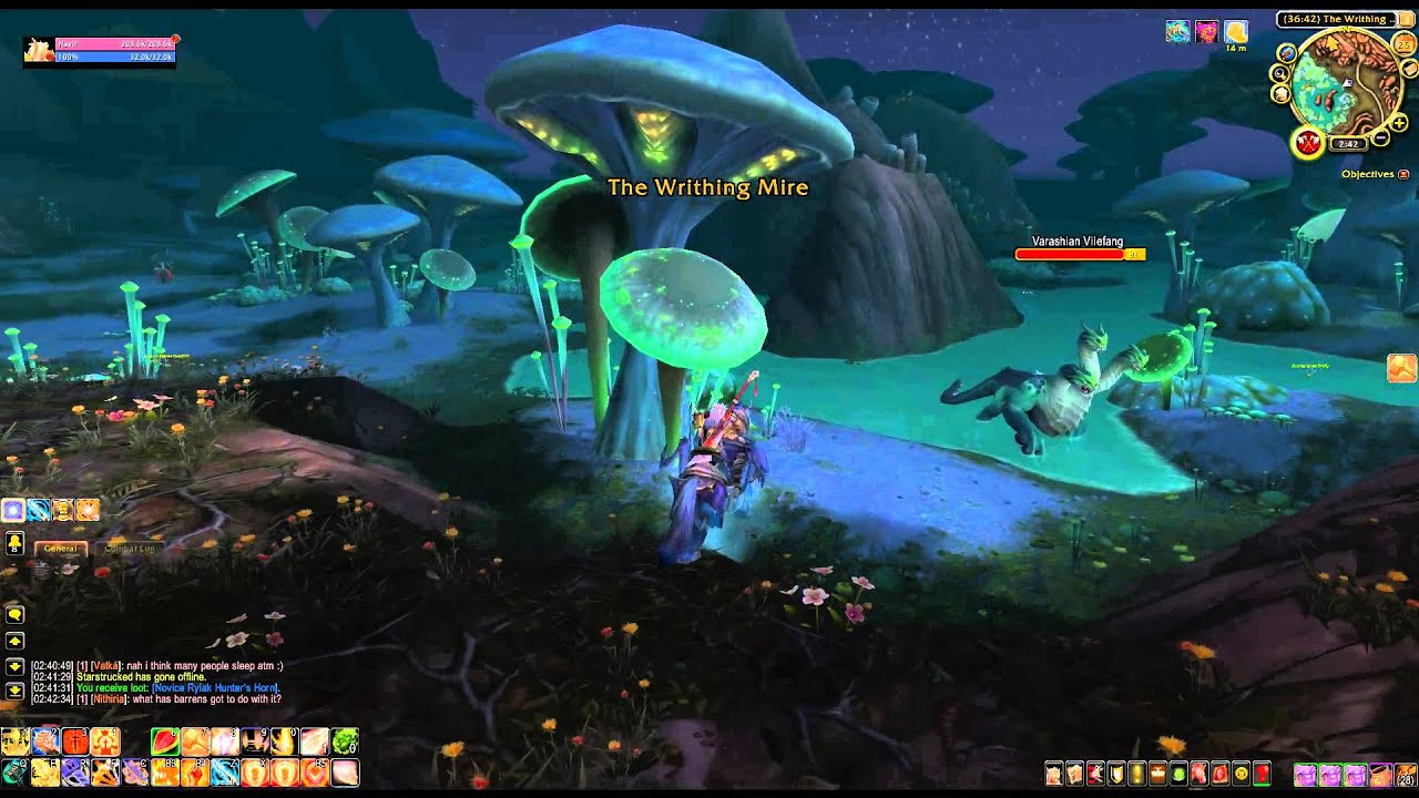 Where is The Writhing Mire WoD Explore Spires of Arak - YouTube