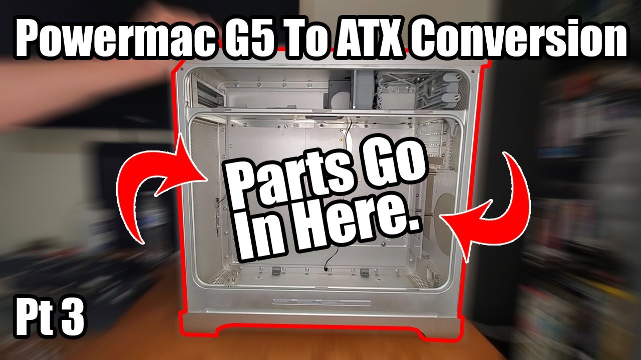 Powermac G5 To ATX Conversion Pt 3 - YouTube