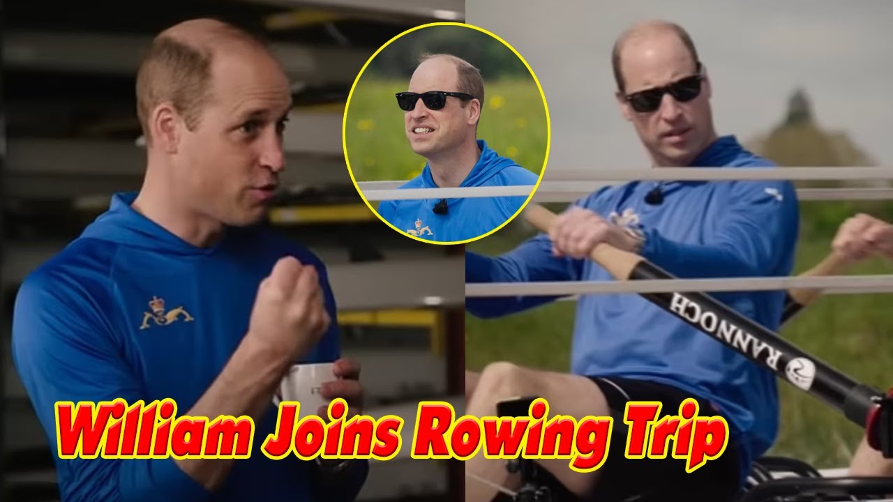 Prince William Joins Royal Navy Rowing Trip - YouTube