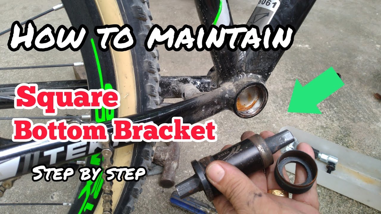 How to Maintain a Square Bottom Bracket step by step - YouTube