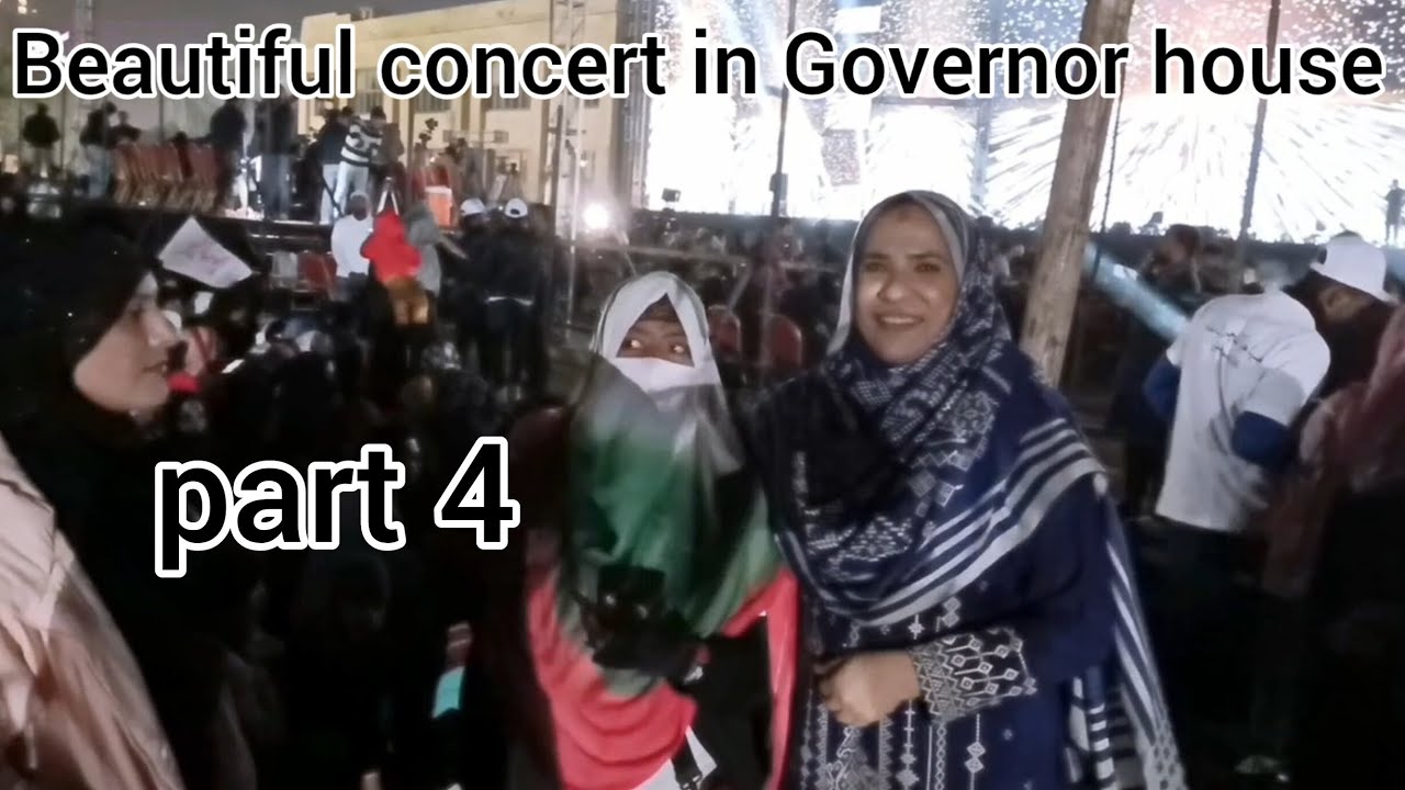 Beautiful concert in Governor house🌺part 4🌋with Hina Fatima Nadeem🌈 ...