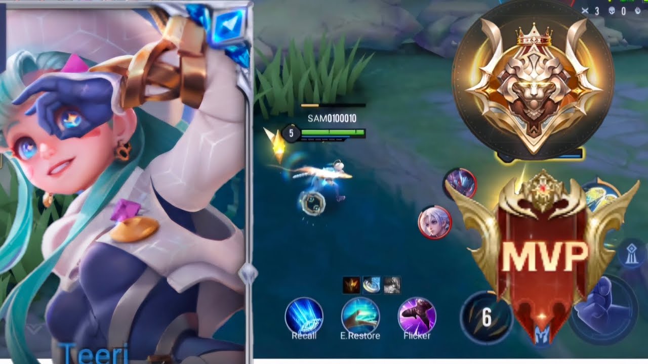 AOV teeri triple kill legendary MVP 😎 - YouTube