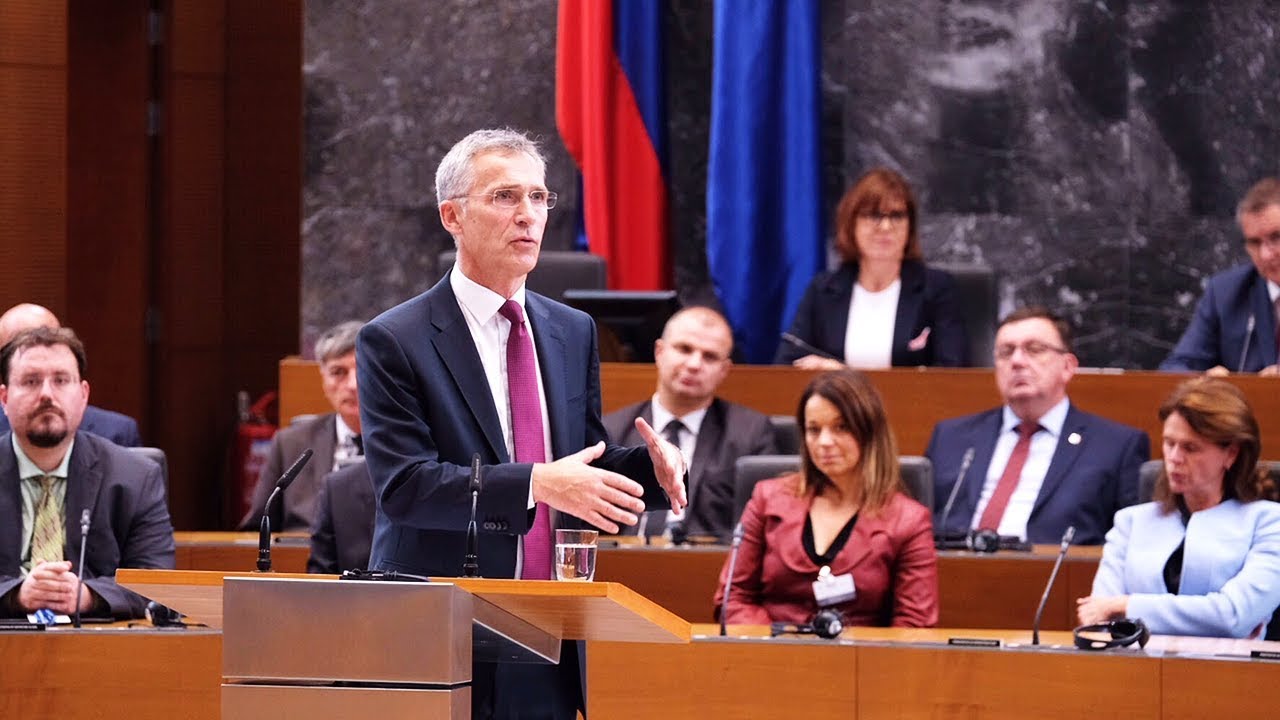 NATO Secretary General at the National Assembly of Slovenia, 09 OCT ...