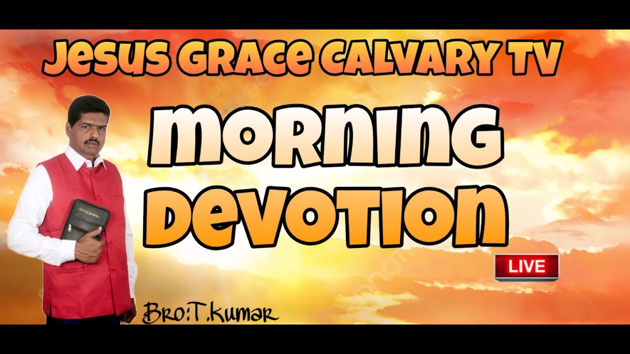 morning devotion live - YouTube