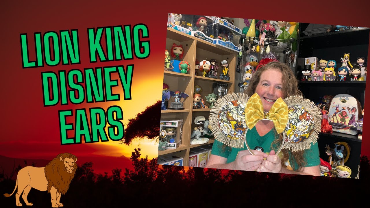 The Lion King Disney Ears | DIY Disney Ears| 90s Disney Movies | Minnie ...