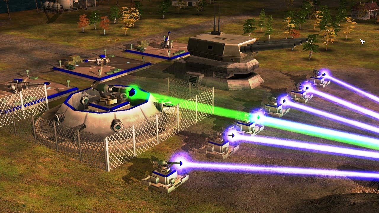 USA Laser vs 7 BOSS CHINA - Command & Conquer Generals Apocalyptic ...