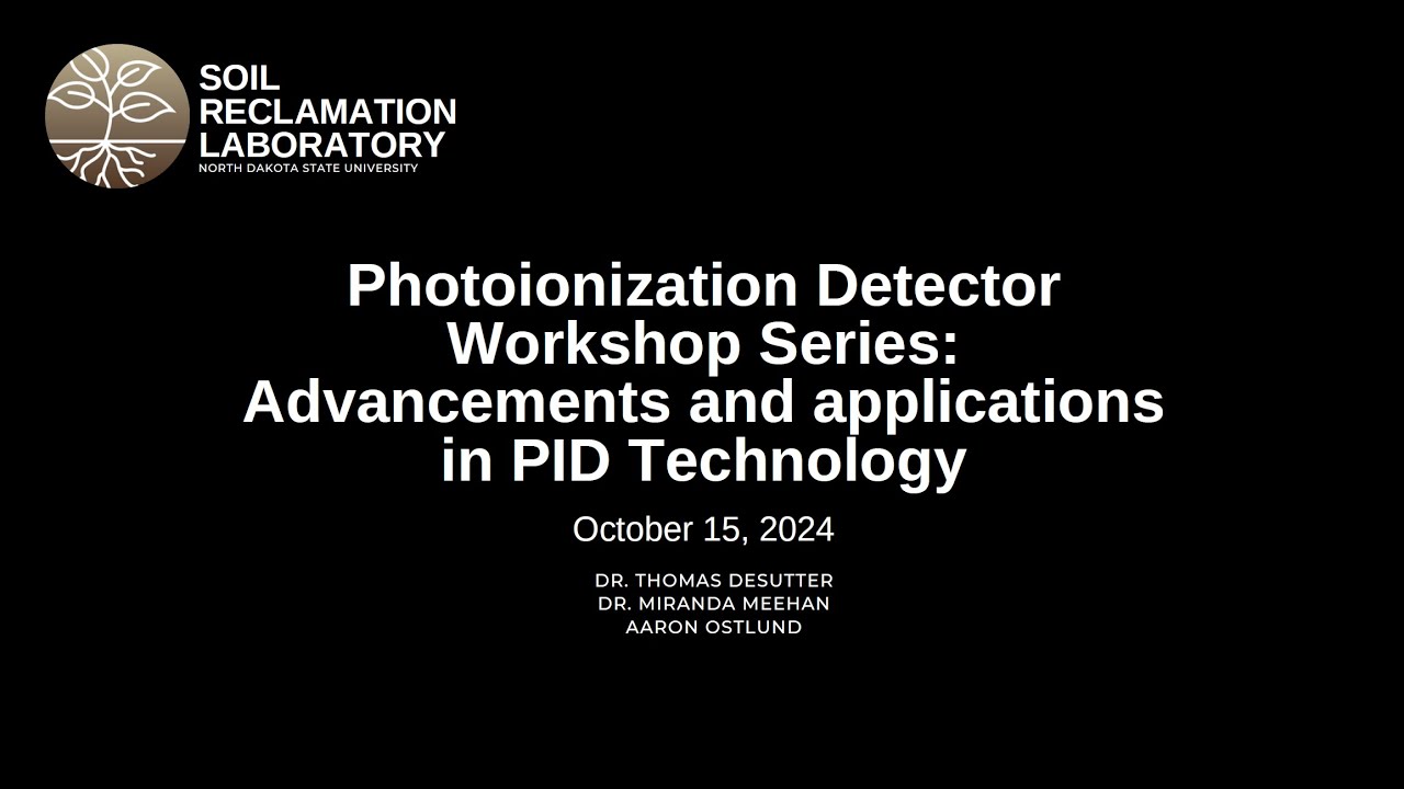 PID Workshop Series - Session 1: Advancements in Photoionization ...