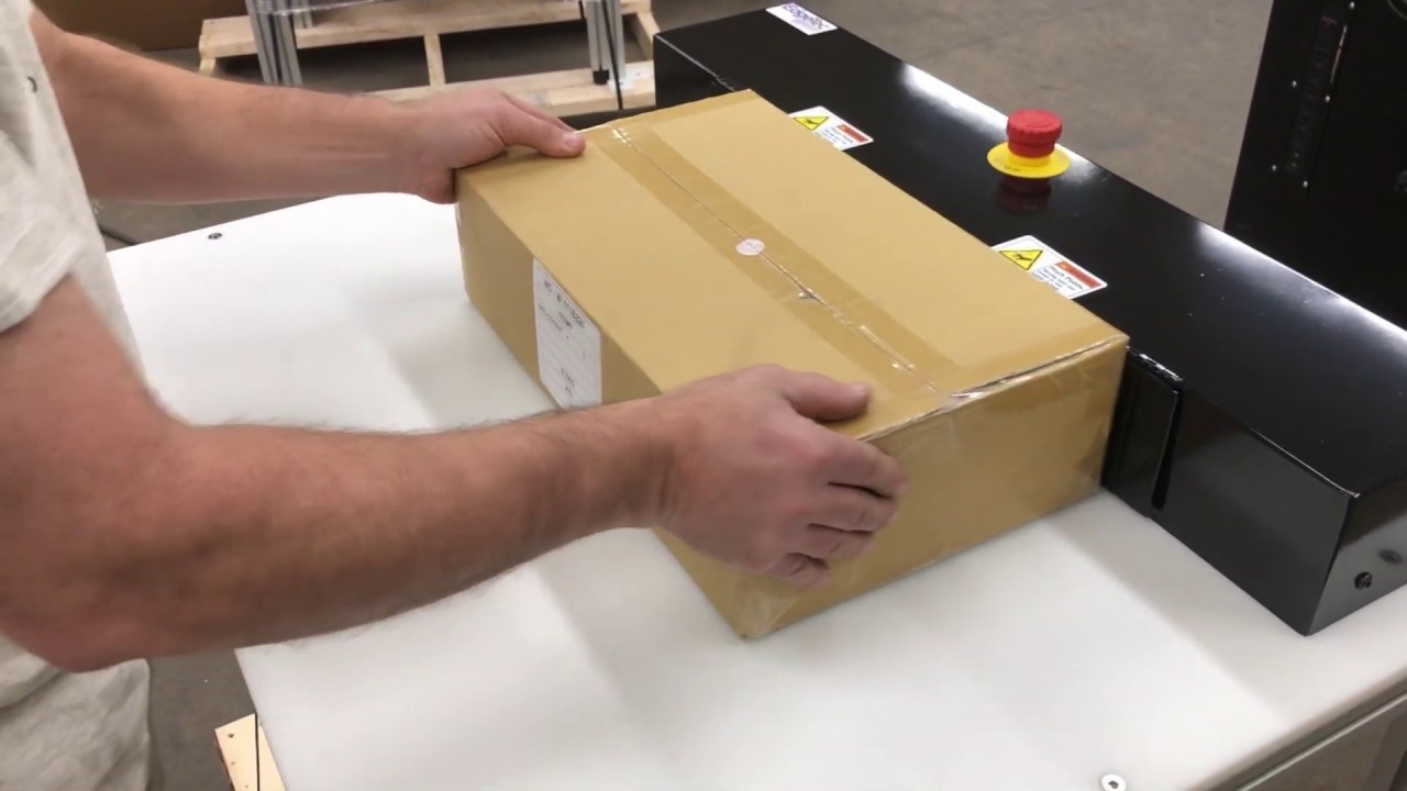 Dual Head L-Clip Tape Machine - YouTube