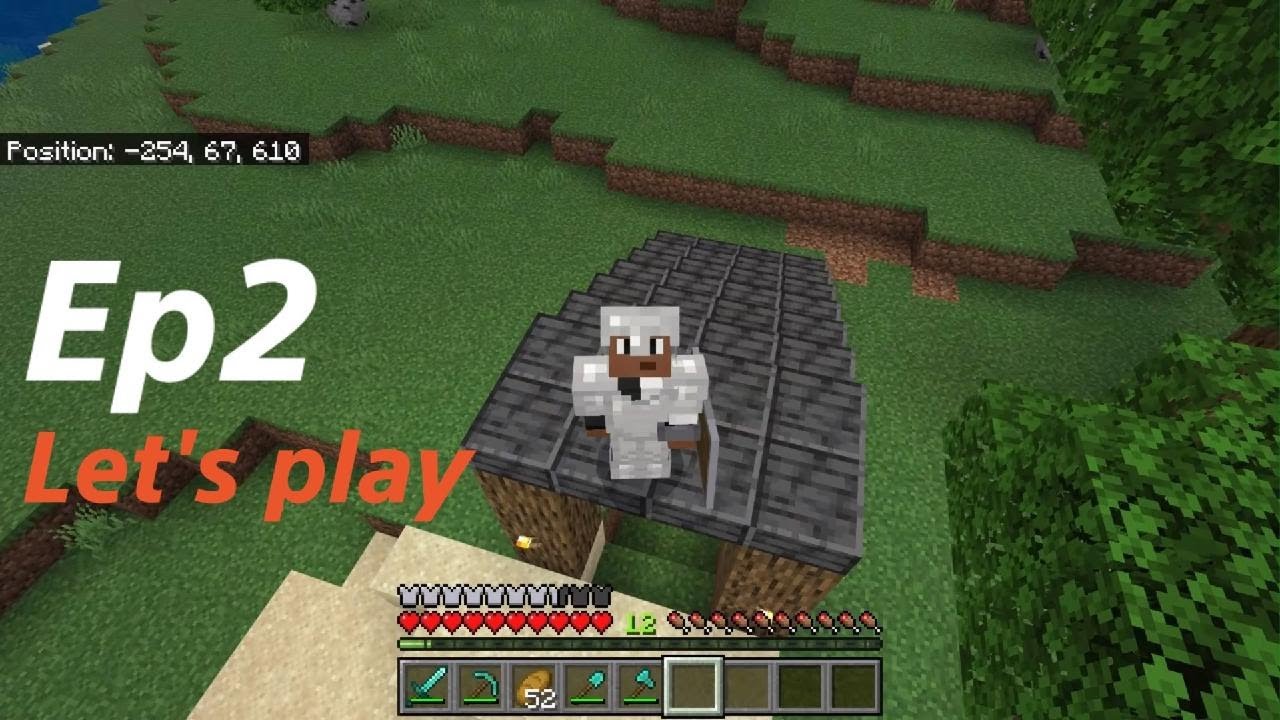 Minecraft let's play episode 2 diamond - YouTube
