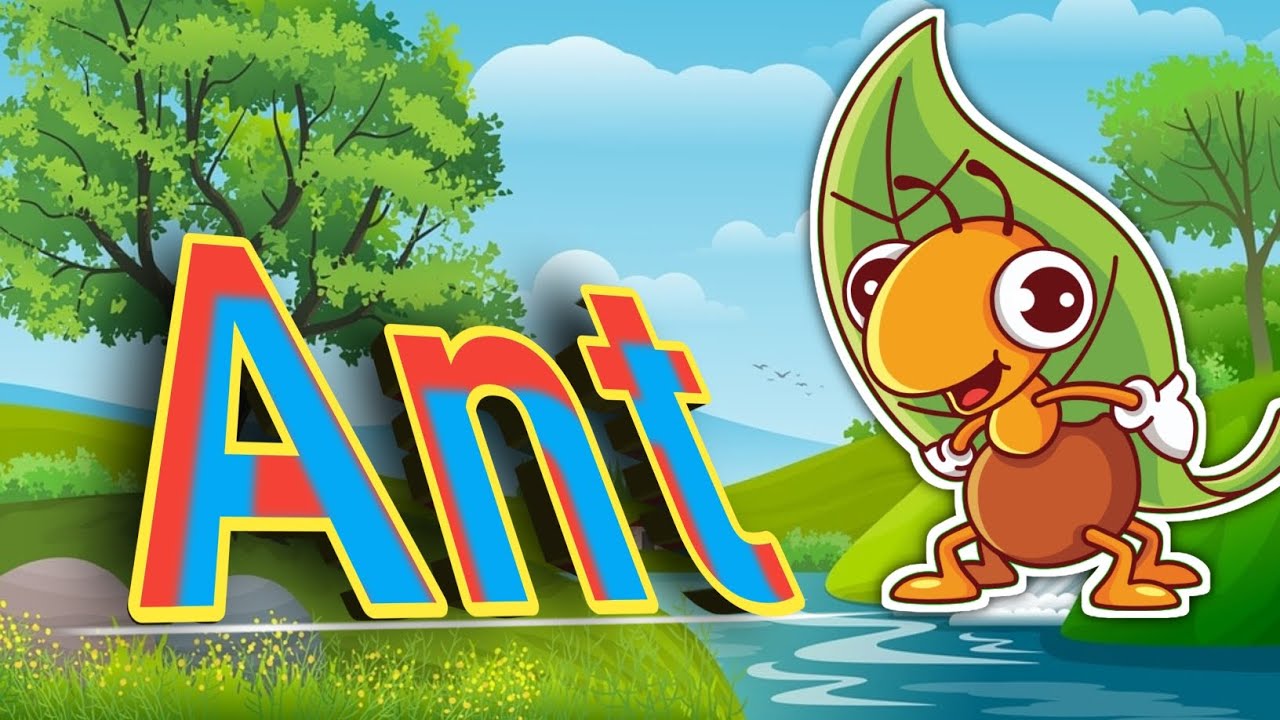A for Ant - 601 | B for Bat | ABC Song with Sounds | Toddler Learning ...