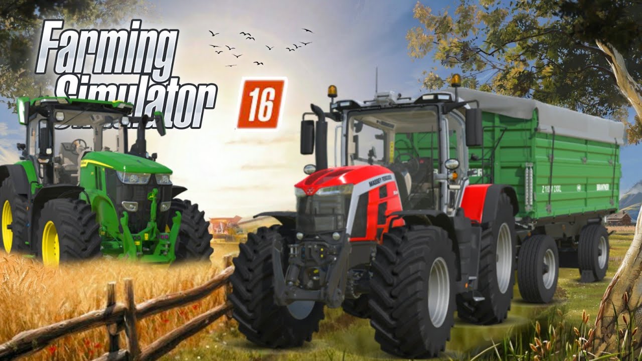 Farming Simulator 16 | Mega Corn & Sugarbeet Harvest | Fs16 Gameplay ...