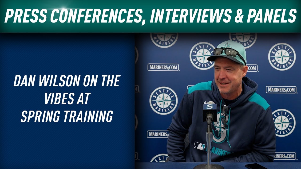 Spring Training Media Session (Feb. 14): Dan Wilson - YouTube