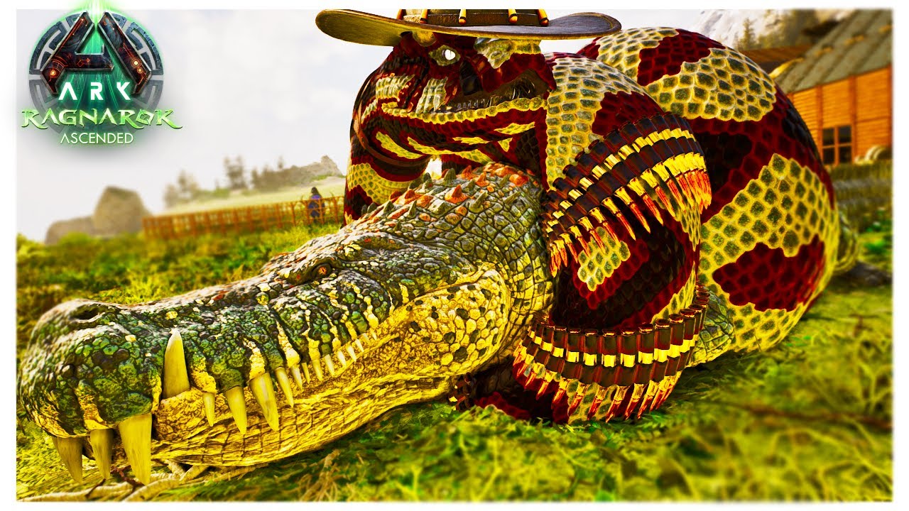 Moro's Gigantophis Snake Can Constrict And Swallow Dinos Whole! - ARK ...