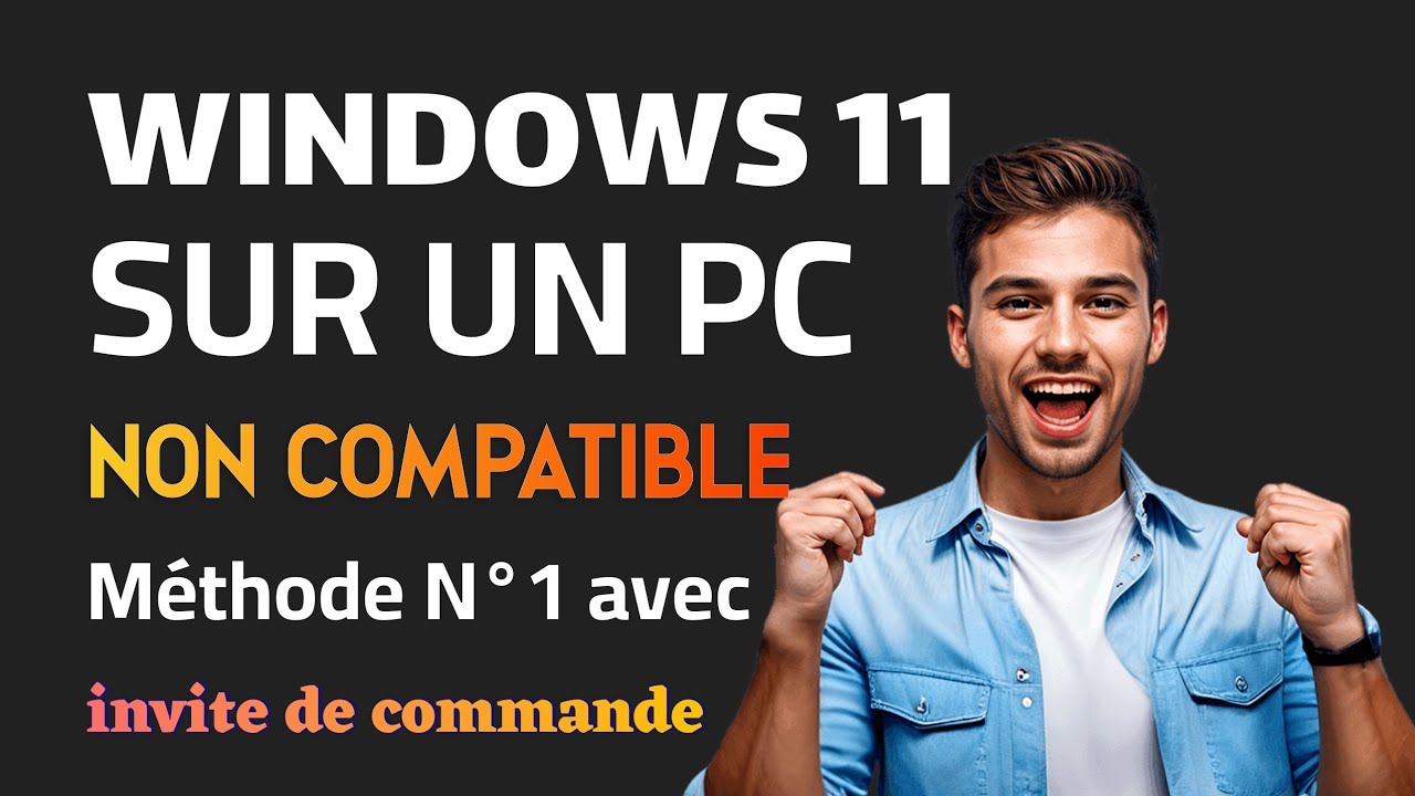 COMMENT INSTALLER WINDOWS 11 SUR UN PC NON COMPATIBLE - YouTube