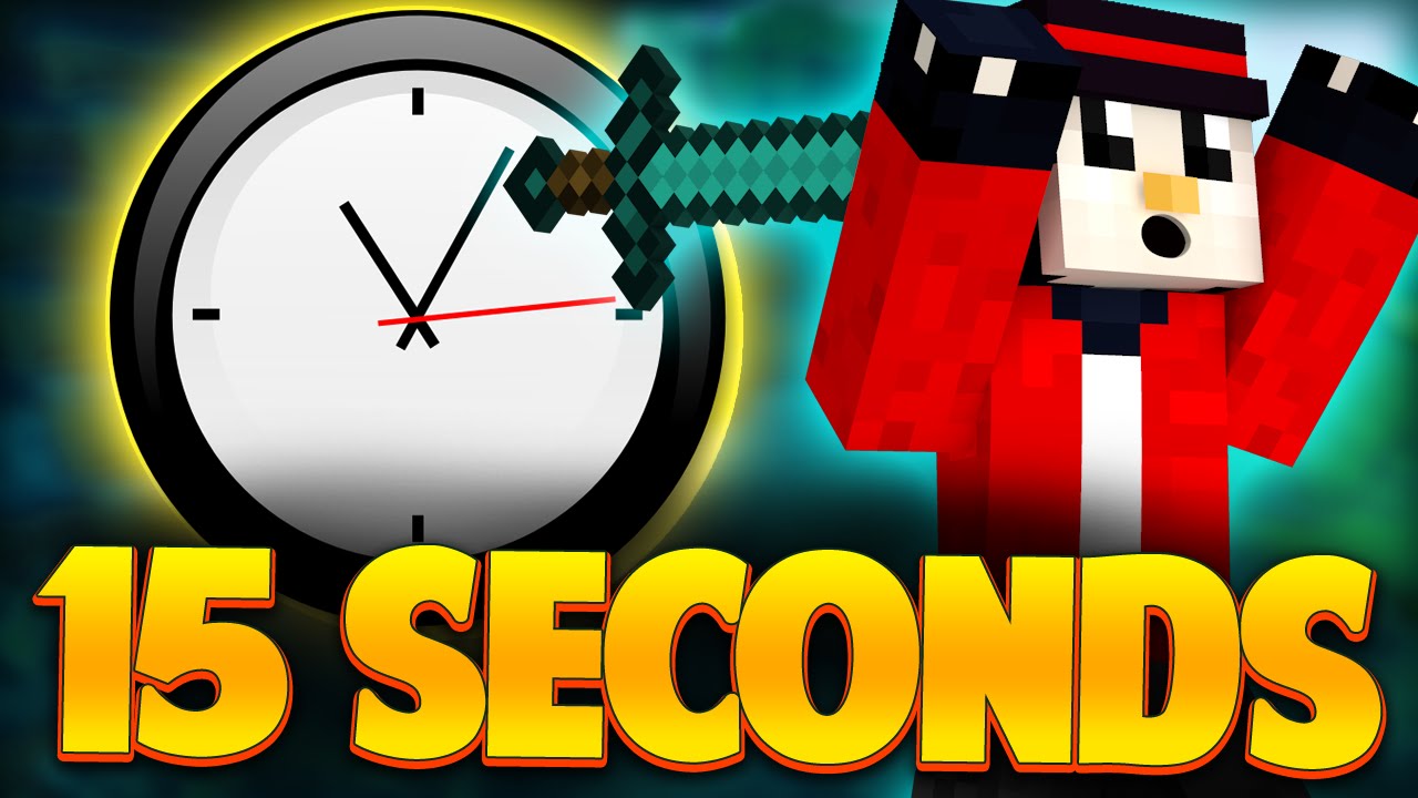 Minecraft Challenge: 15 SECONDS! - YouTube