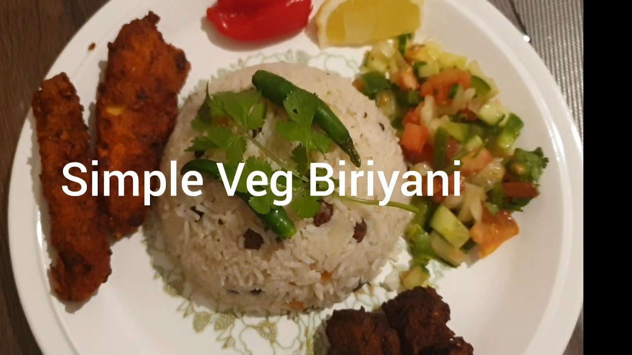 Vege Biriyani। A very simple recipe for vegetables lovers। সবজি রেসিপি ...