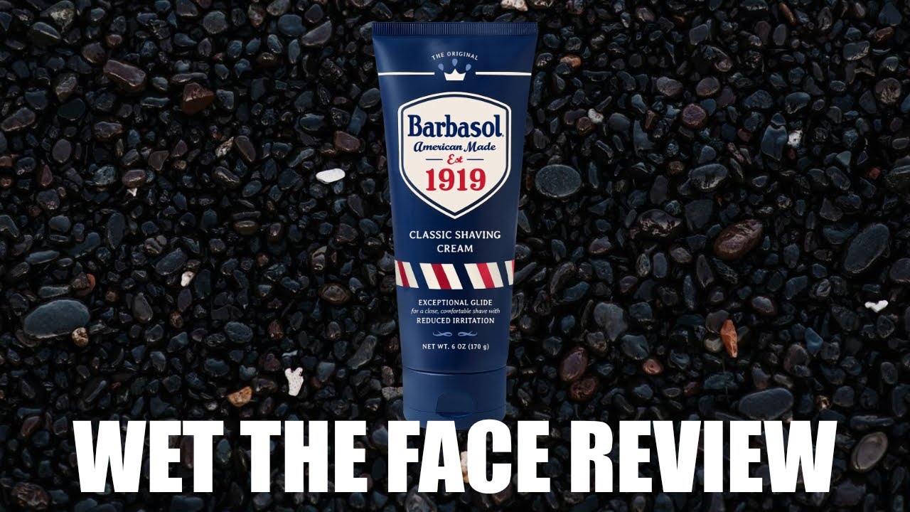 Barbasol 1919 Wet The Face Review - YouTube