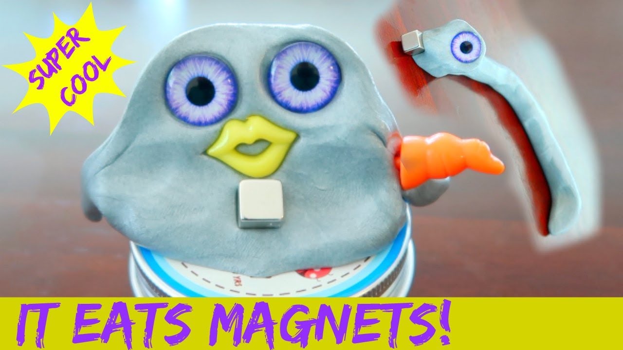 Awesome Magnetic Monsters (Magnetic Putty) | ThePlusSideOfThings - YouTube