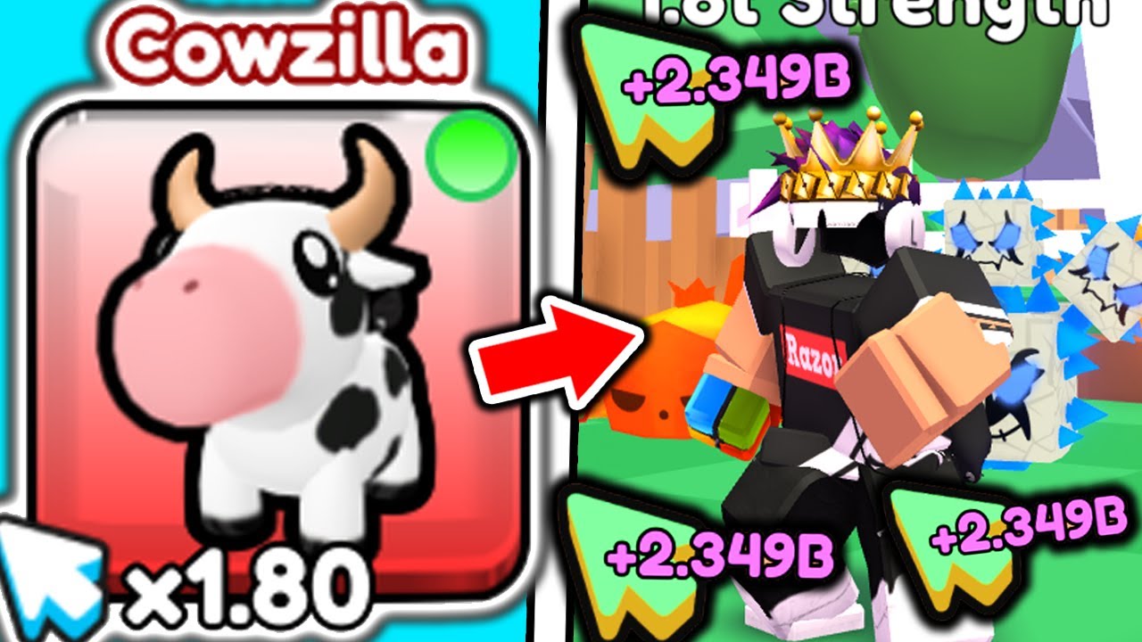 I DEFEAT COWZILLA FINAL BOSS and Become #1 LEADERBOARD PLAYER in Roblox Catching Simulator ...