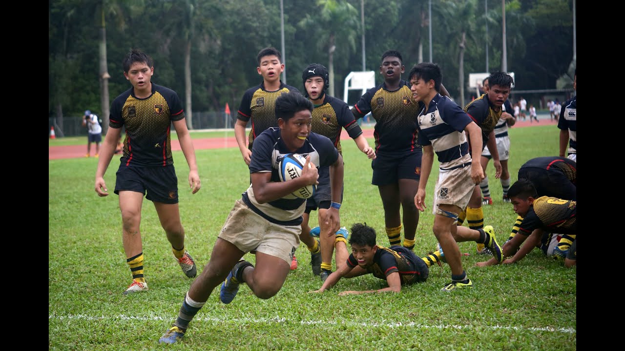 National Schools U14 Rugby Championships 2015 (SF) : ACS (Barker) vs St ...