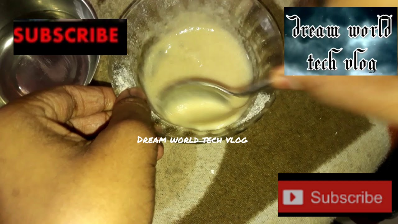 Home made wheat gum - YouTube