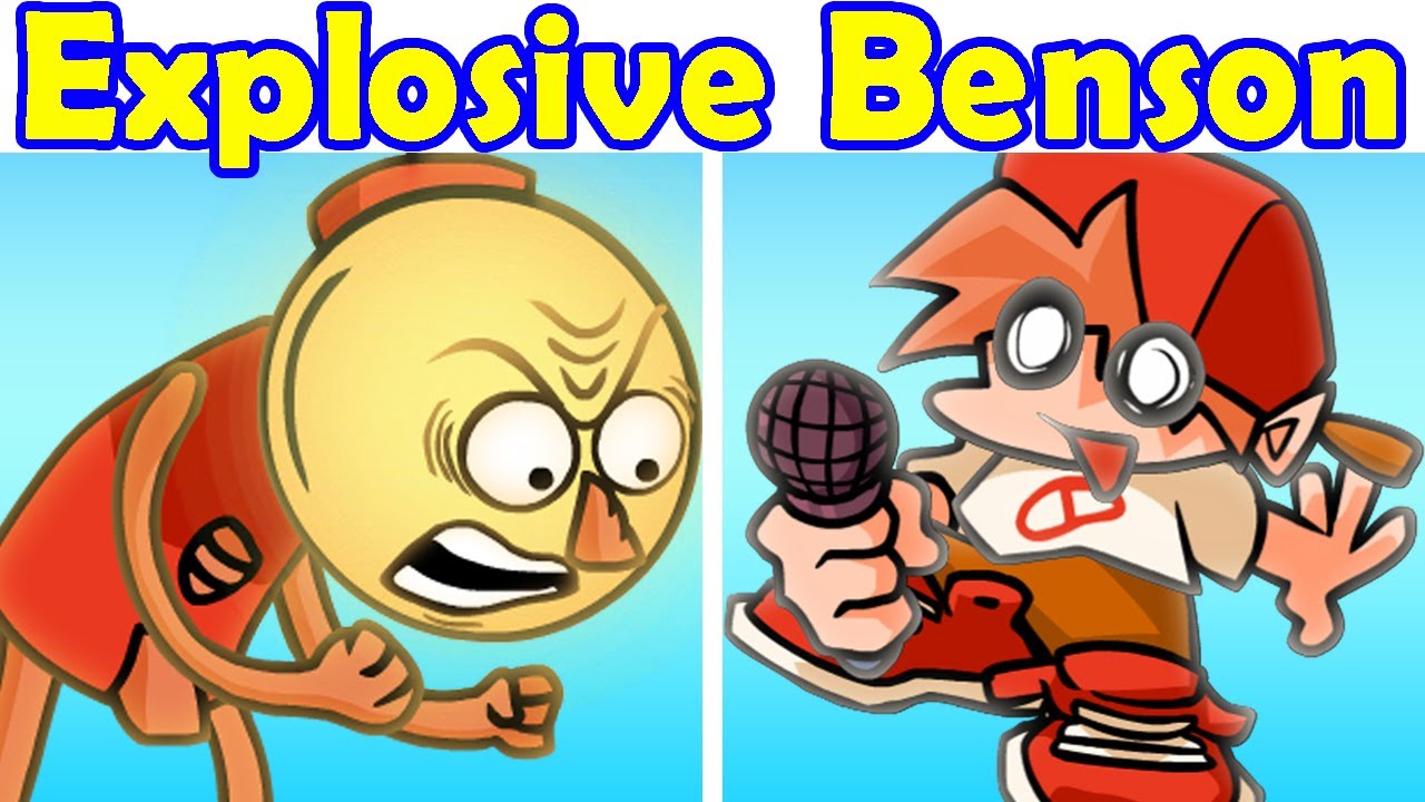 Friday Night Funkin' VS Explosive BENSON Fanmade (FNF Mod/Hard/DEMOSON ...