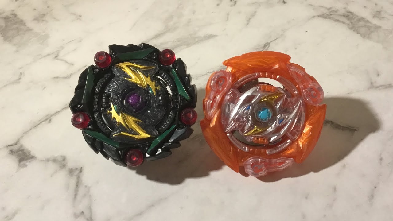 Curse Satomb S6 Vs Glide Roktavor R6 Beyblade Burst Battle - YouTube