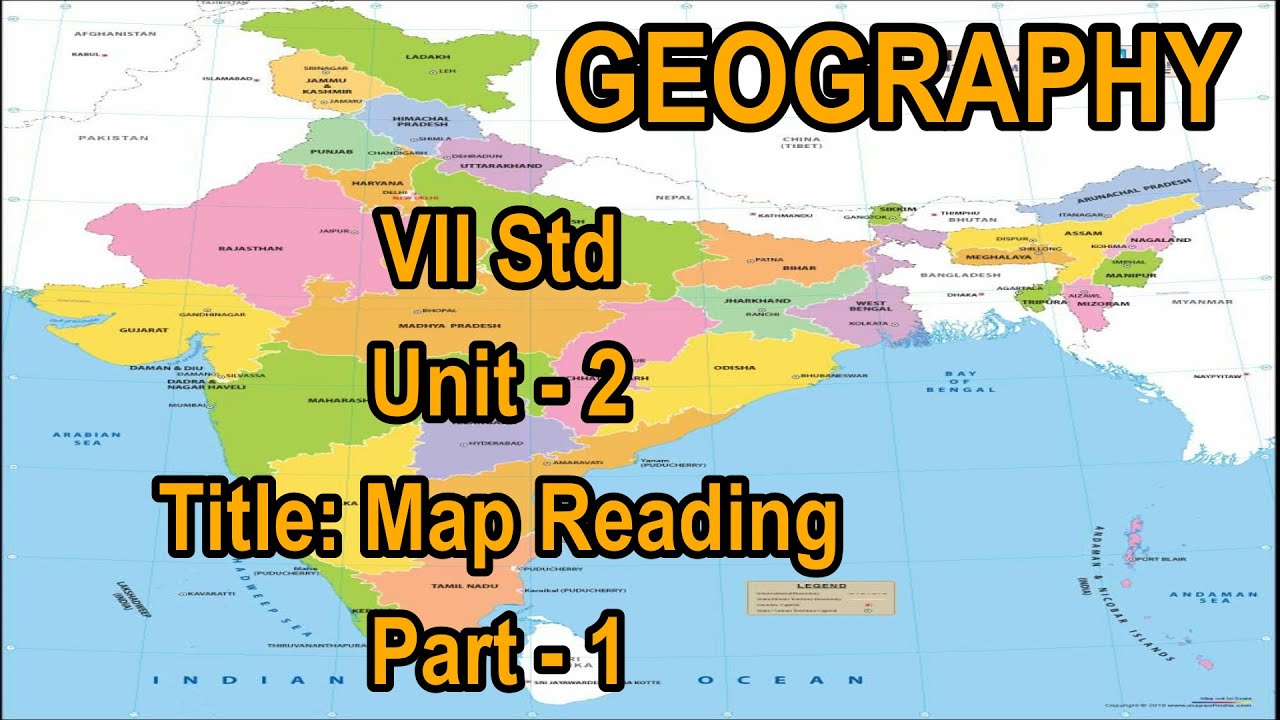 VII Std Geography - Map Reading (Part - 1) - YouTube