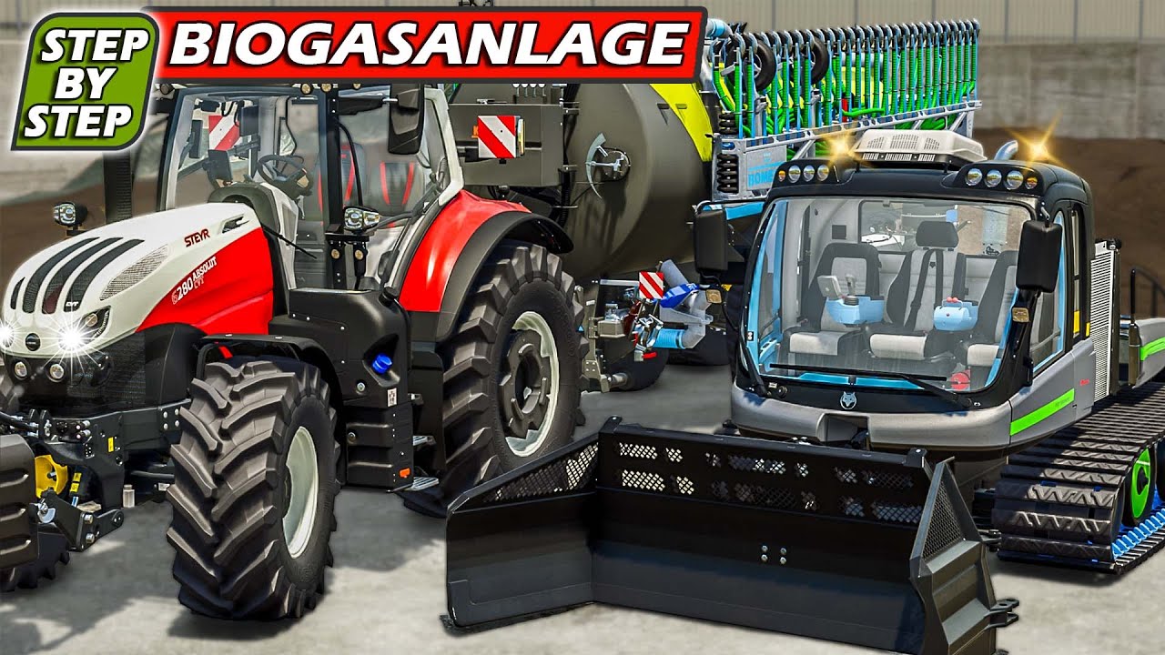 LS25: BIOGASANLAGE mit Silage, Rübenschnitzel, Gülle & Mist betreiben ...