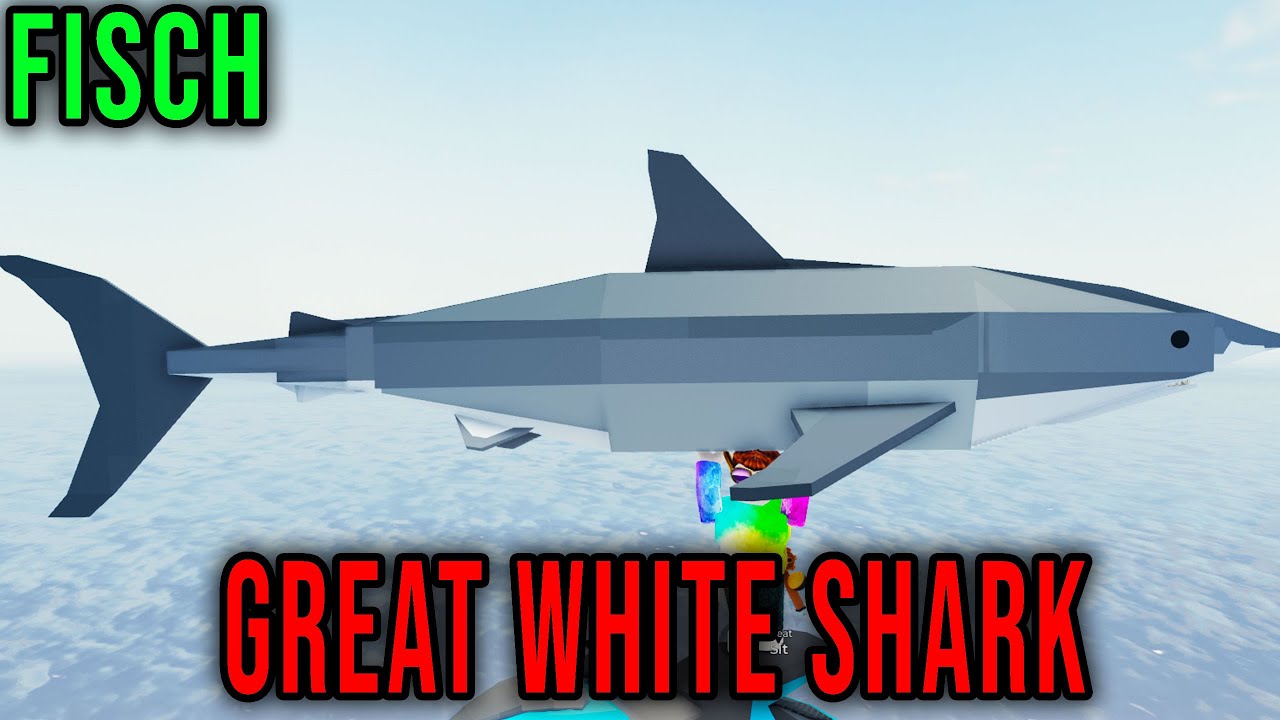 GREAT WHITE SHARK (BEST ROD) - HOW TO GET [FISCH] - Roblox - YouTube