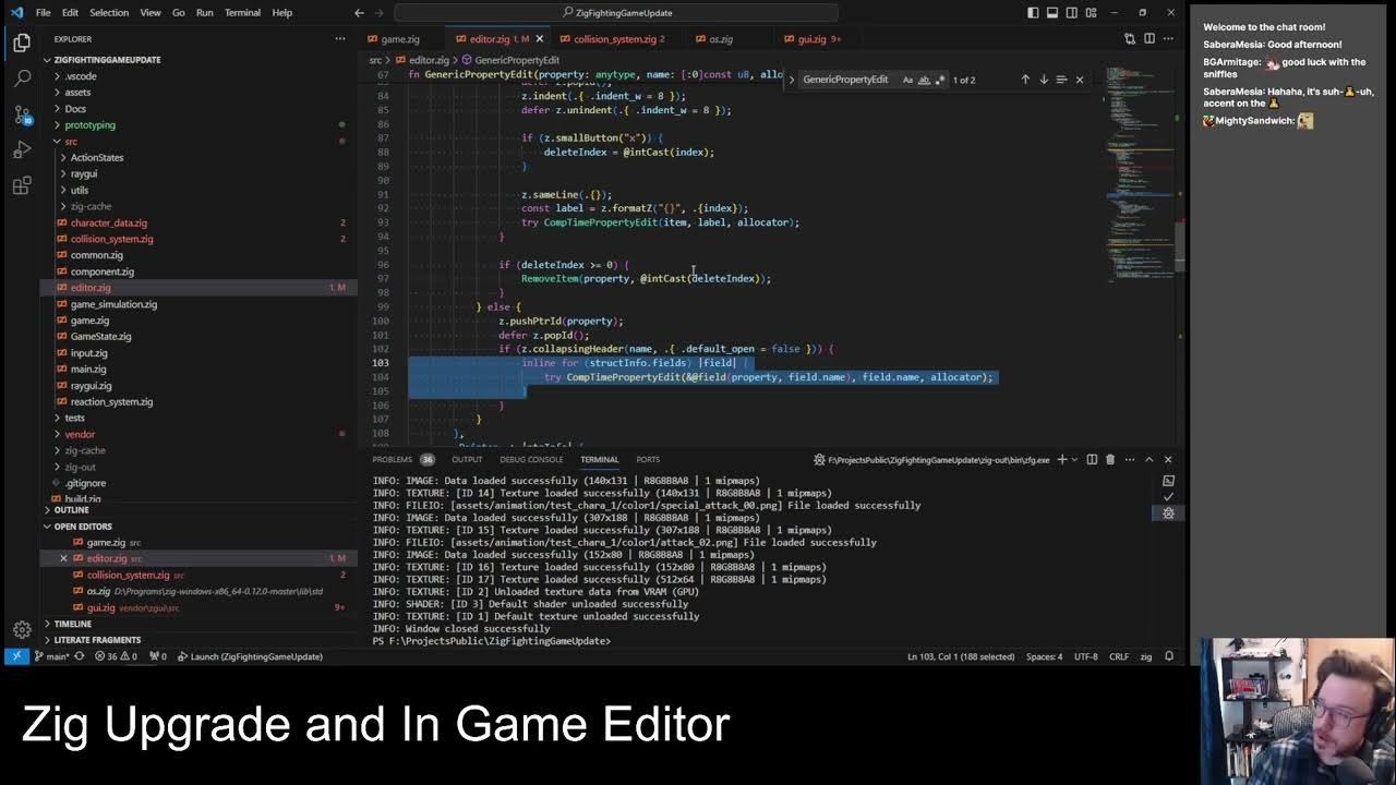 Zig Fighting Game Dev - Editor and Zig Upgrade - YouTube