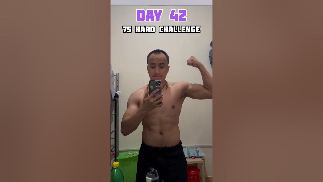 Day 42/75 Hard Challenge Ka 🏋️🔥💪 #75hardchallenge #fitness #viralshort #day42 #trending - YouTube