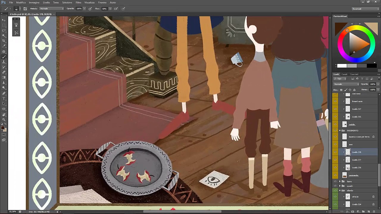 Count Olaf Says Hello - Painting Process - YouTube