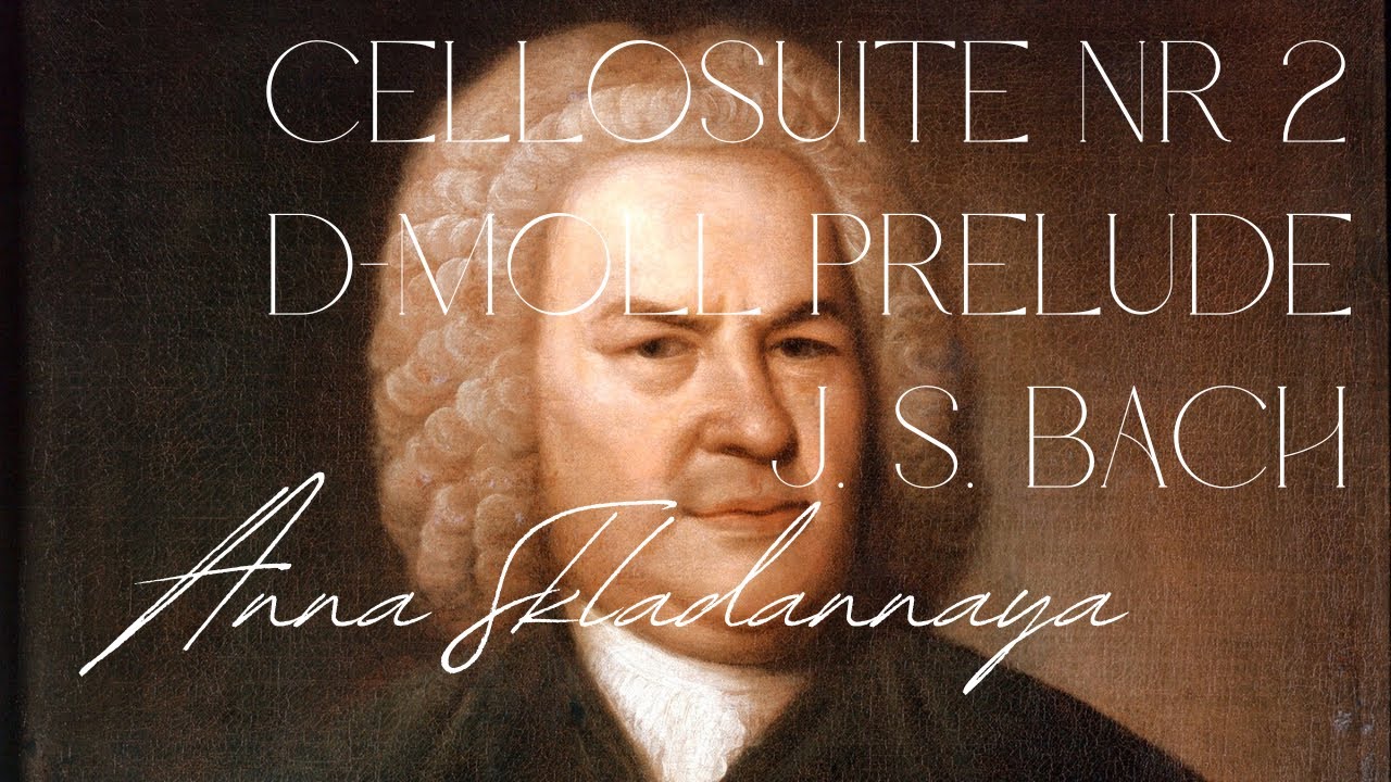 Cello Solo - Bach Suite Nr 2 d-moll BWV 1008 "Prelude" - YouTube
