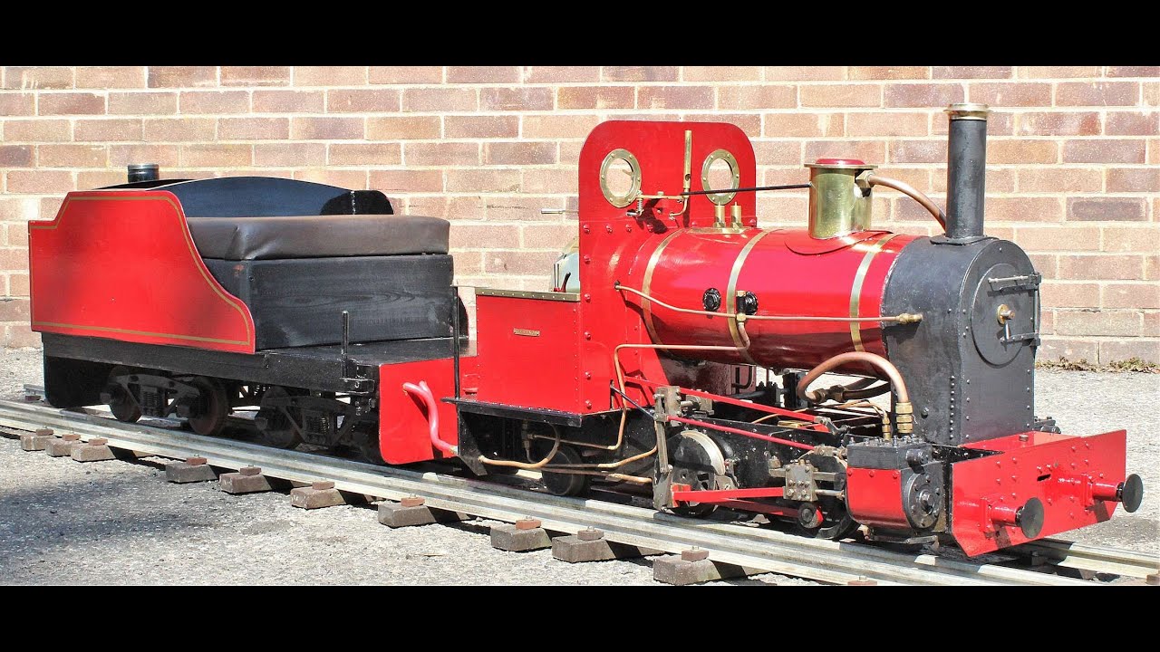 7 1/4 inch narrow gauge 0-4-2T - YouTube